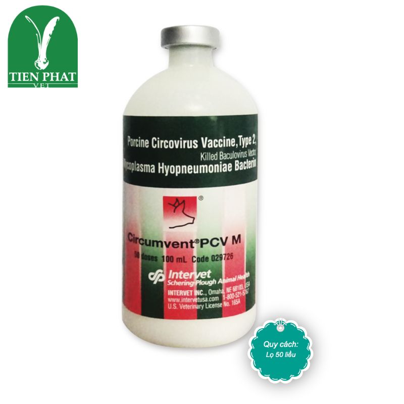 Vaccine vô hoạt phòng bệnh CIRCUMVENT PCV M - Tiến Phát Vet